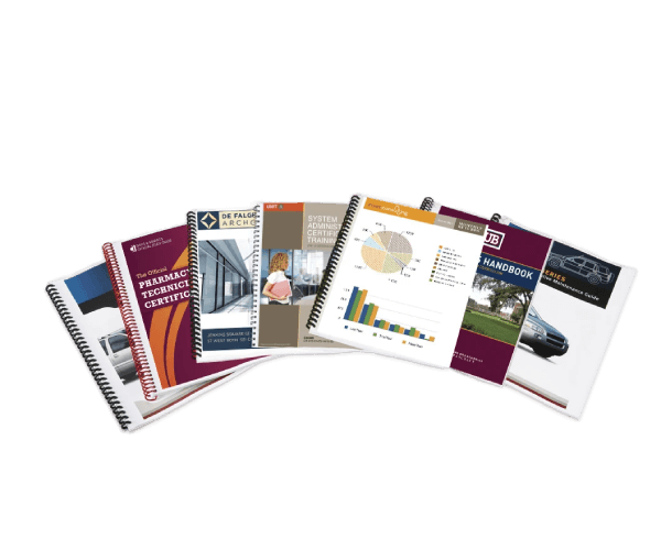 Custom Spiral Bound Booklets Printing Online | PrintStar