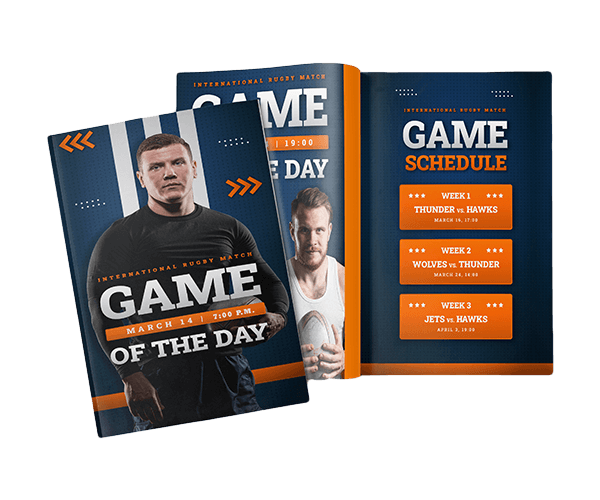 Cheap Sports Program Printing | Printstar Booklets